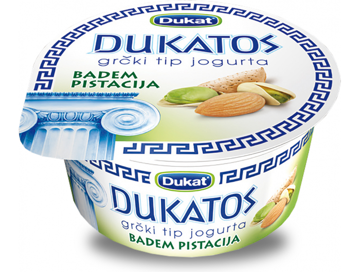 Dukat Dukatos grčki tip jogurta badem pistacija 150 g - Tommy - Dućan ...