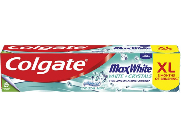 Colgate toothpaste Max White + Crystals 125 ml | Tommy