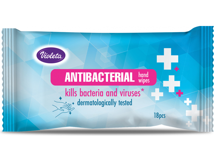 Violet disinfectant wipes 18 pcs - Tommy - Dućan na dlanu!