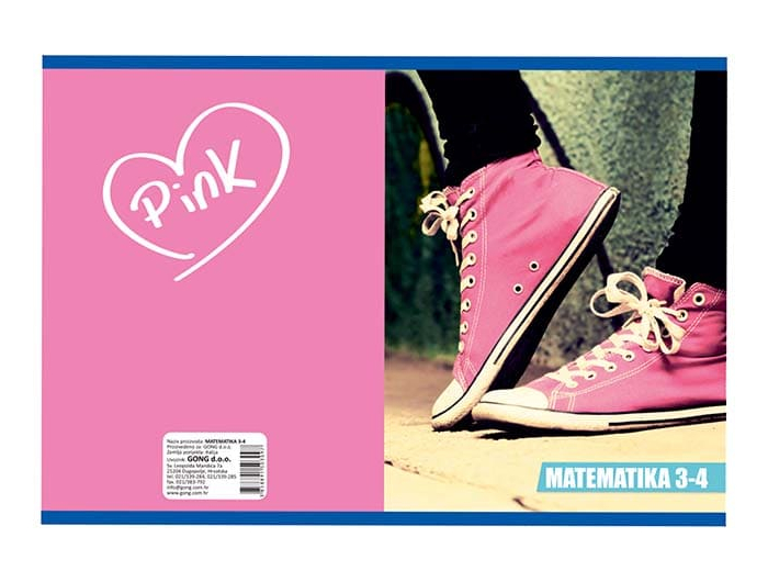 Notebook Mathematics 3-4 - Tommy - Dućan na dlanu!