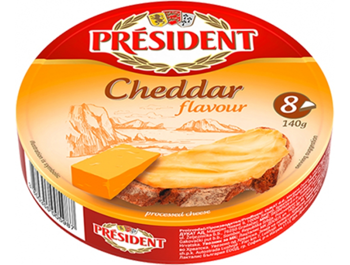 President Topljeni sir Cheddar 140 g - Tommy - Dućan na dlanu!