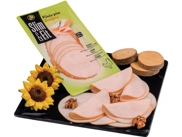 Slim&Fit Dimljena pileća prsa, 100 g - Tommy - Dućan na dlanu!