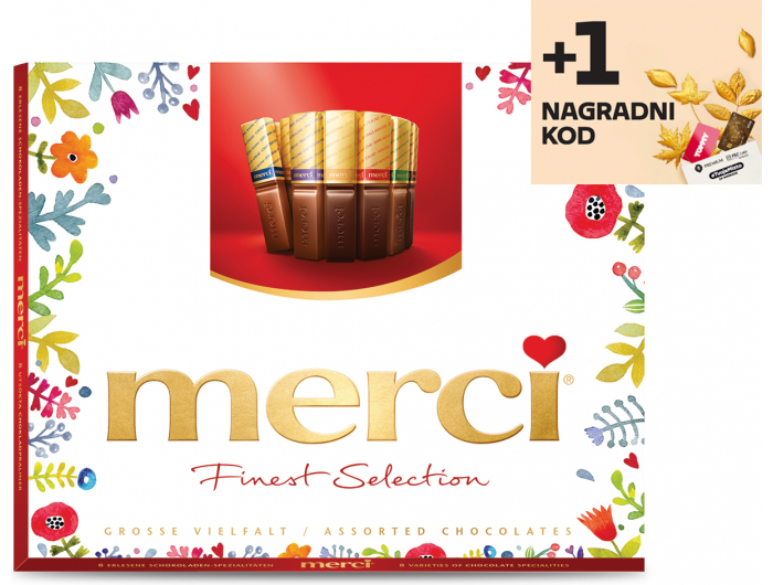 Merci bombonijera 250 g - Tommy - Dućan na dlanu!