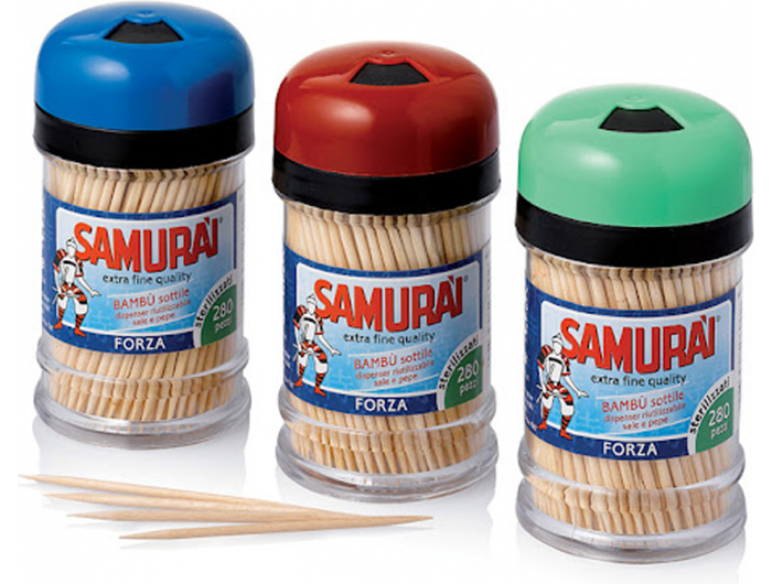 Samurai toothpicks 280 pcs - Tommy - Dućan na dlanu!