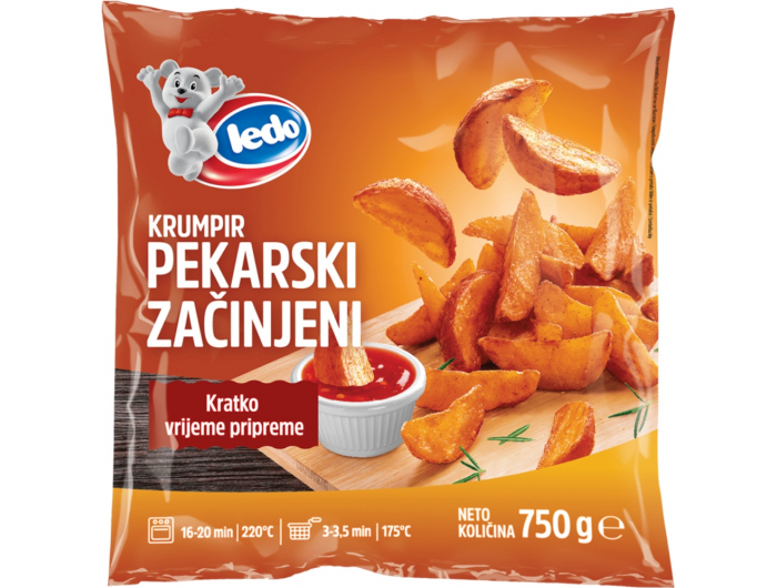 Ledo Krumpir pekarski začinjeni 750 g - Tommy - Dućan na dlanu!